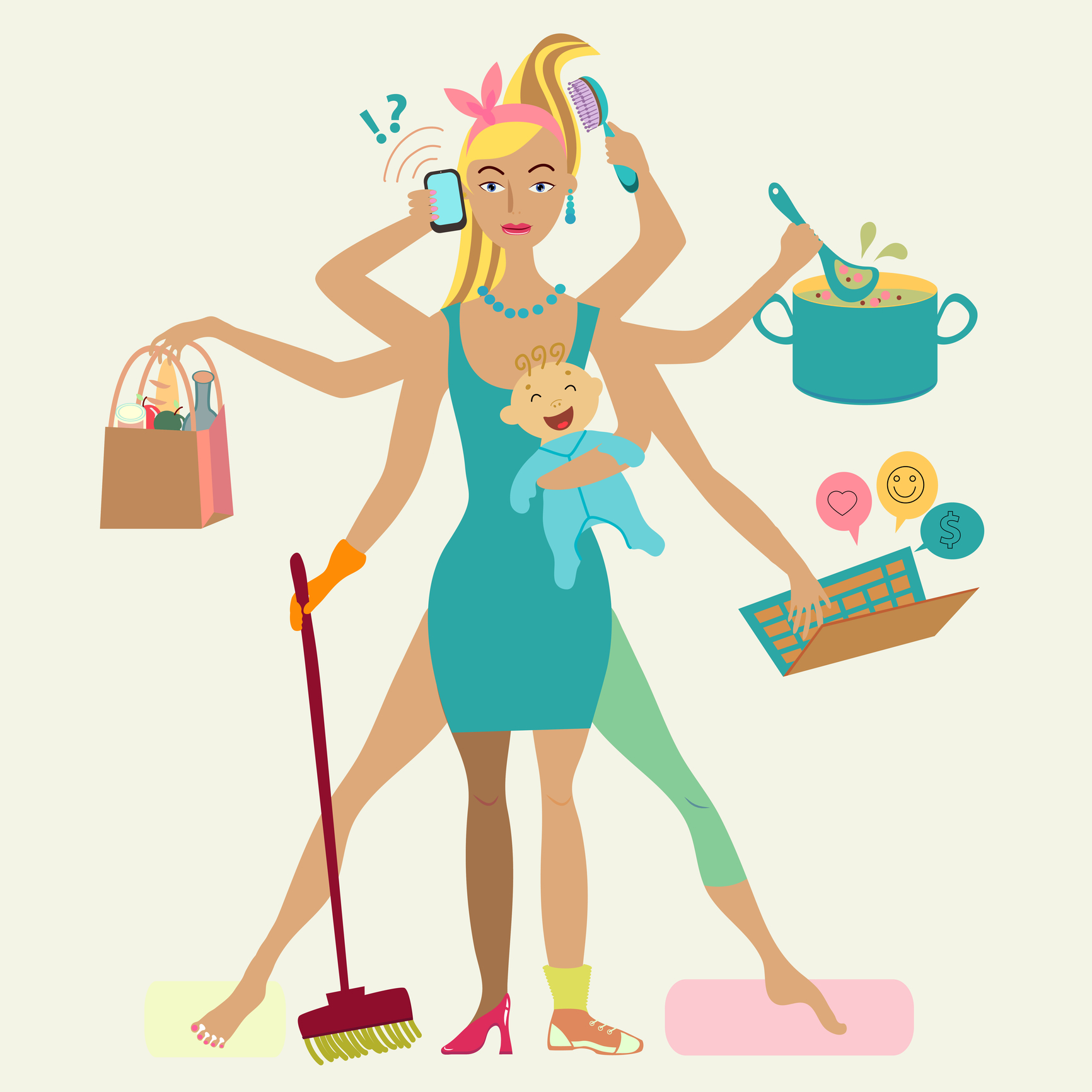 It’s not just you: Working moms really don’t have enough time – Working ...
